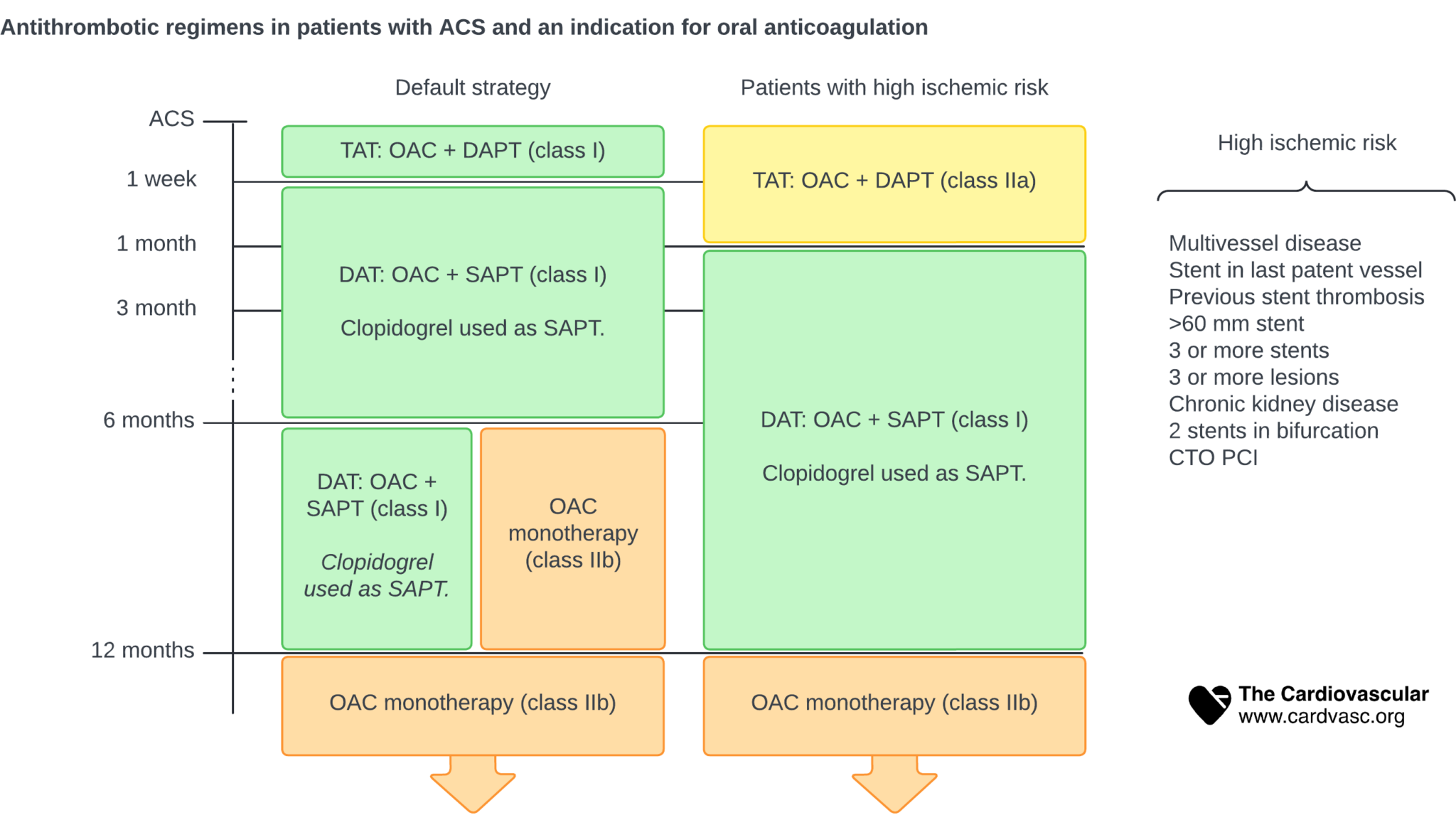 Antithrombotic Regimens in Patients with ACS and an Indication for Oral ...